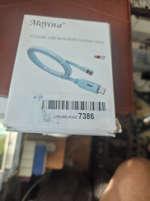 Moyina - FT232RL USB Serial RJ45 Console Cable - 6Ft - USB2.0 Male | eBay