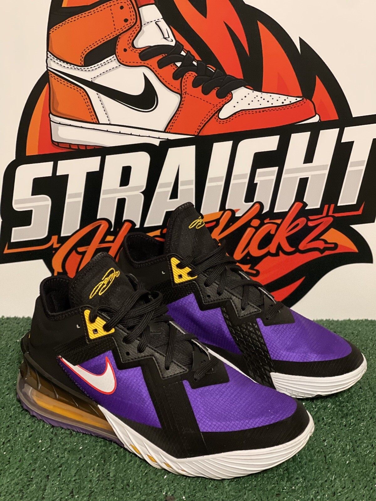 Nike LeBron 18 XVIII Low Los Angeles Lakers Colorway … - Gem