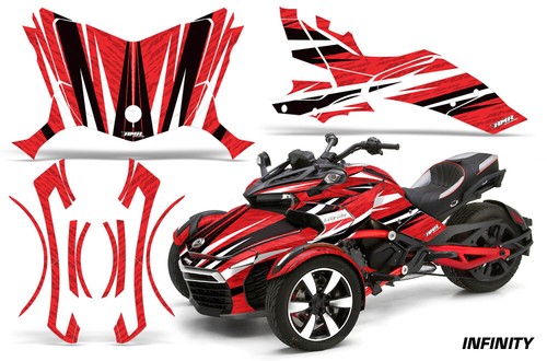 Roadster Graphics Kit Decal Sticker For Can-Am Spyder F3-S Trike ...