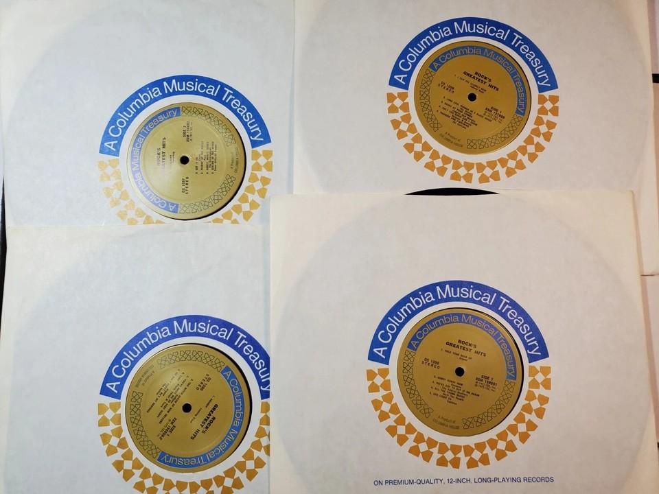 Rock's Greatest Hits 4 LP Record Vinyl Box Set P4S5918 1973 VG+ RARE ...