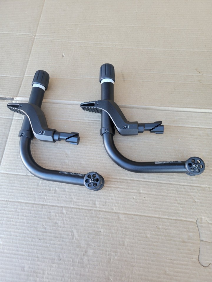 SWING AWAY Motion Composites Wheelchair ANTI TIP BARS Tippers Helio C2 ...