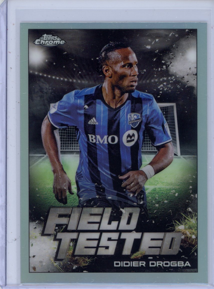 2022 Topps Chrome MLS #FT-2 Didier Drogba Field Tested | eBay