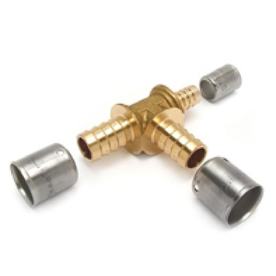 Comap 7130501010 - Reduced Tee P7130R crimping fitting Ø20-12-12 - 2 ...