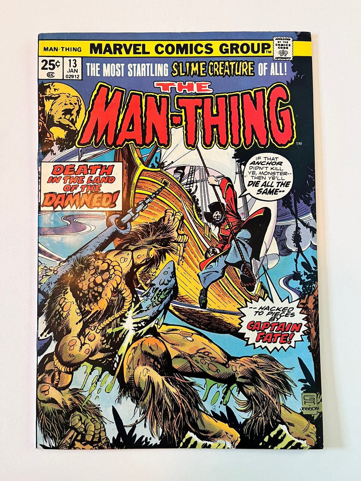 THE MAN-THING #13 / Marvel Comic Book, 1975 / | eBay