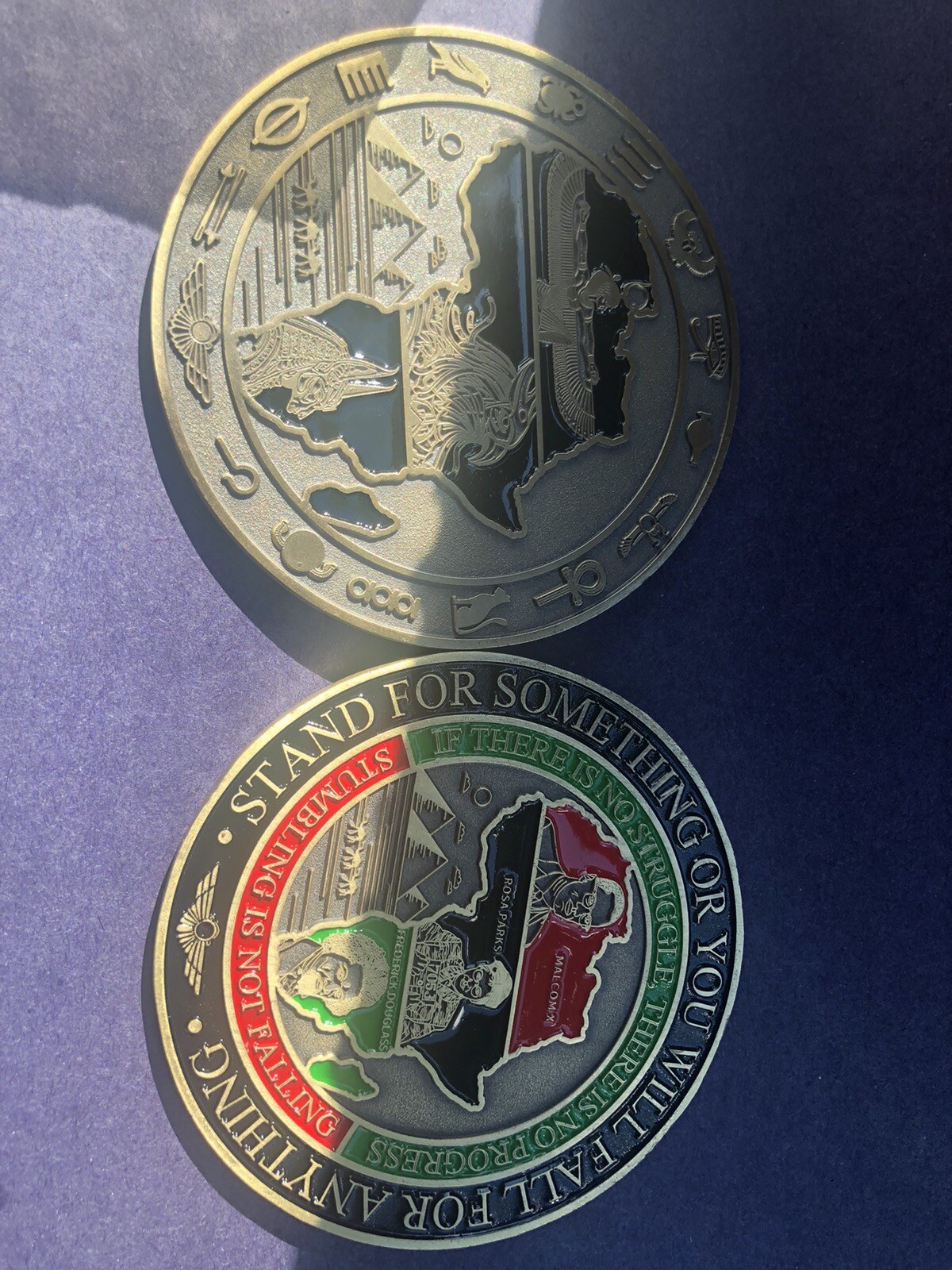 Black History / Egyptian Gods/3 Inch Coin | eBay