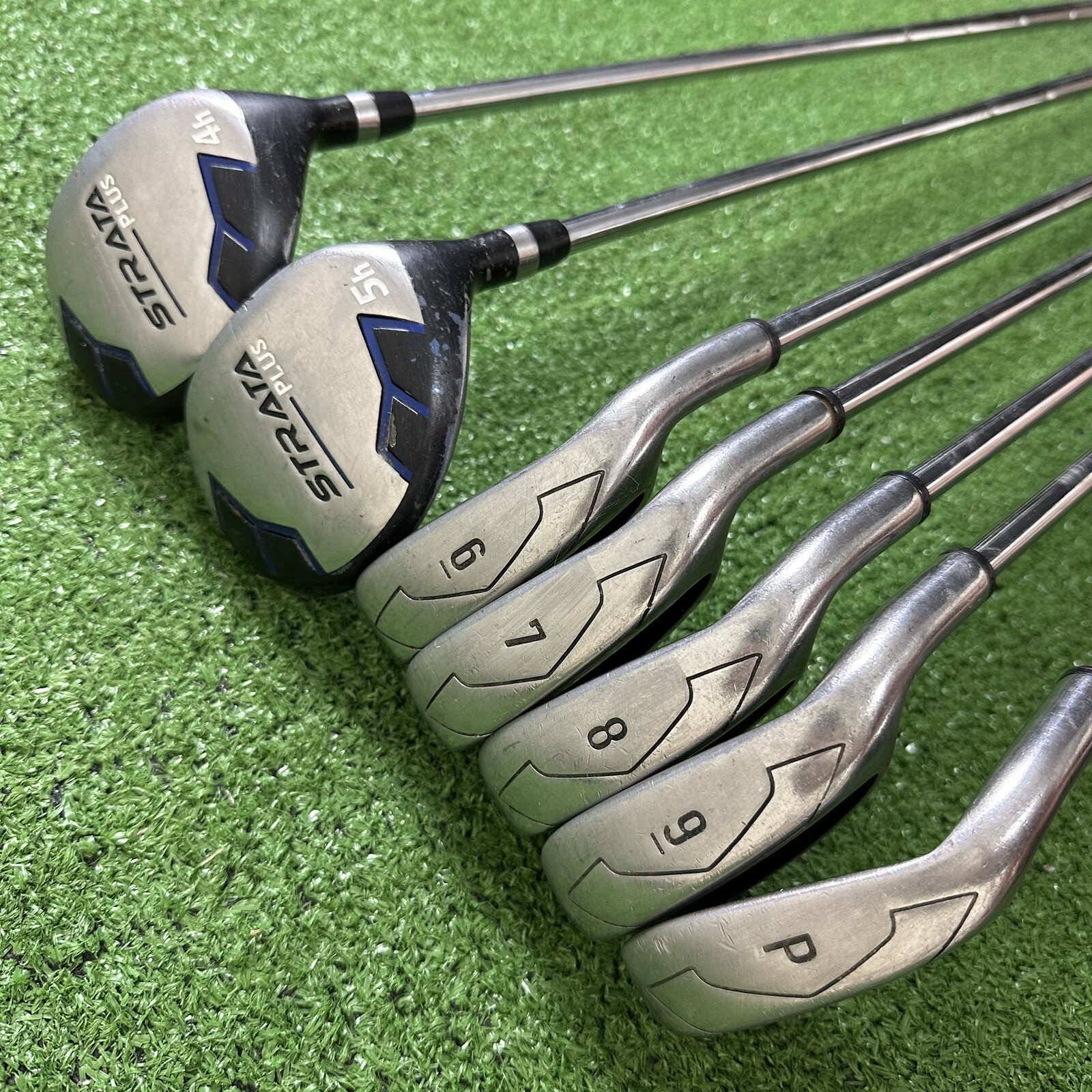 Callaway Strata Tour Plus Combo Iron Hybrid Set 4H 5H 6-PW Right Handed ...