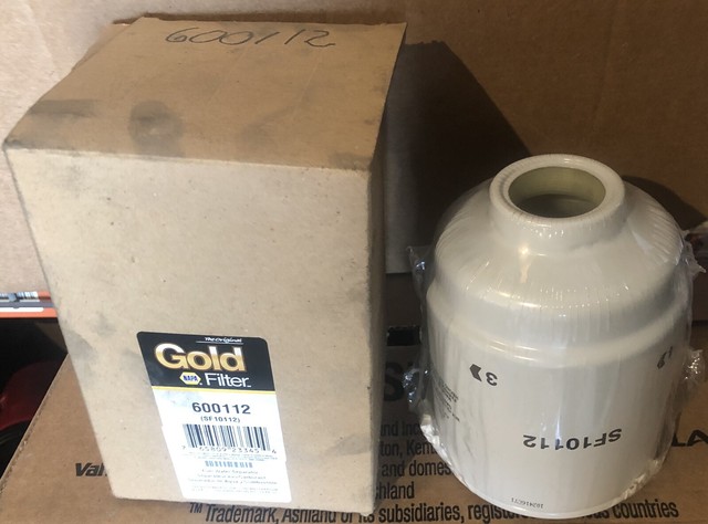 NAPA WIX Gold Fuel Water Separator Filter 600112 Wf10112 for sale ...