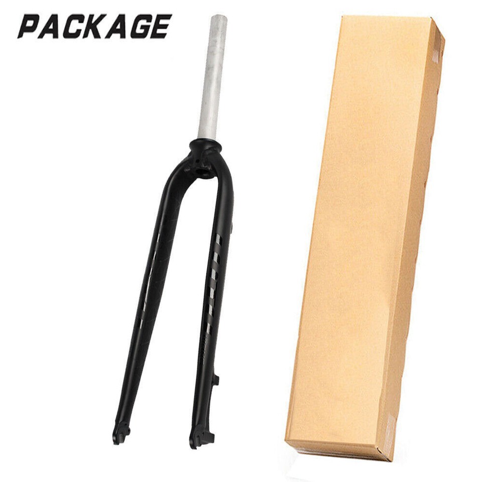 1-1/8" Mountain Bike Rigid Fork Aluminium 26/27.5/29 inch Disc Braek QR ...