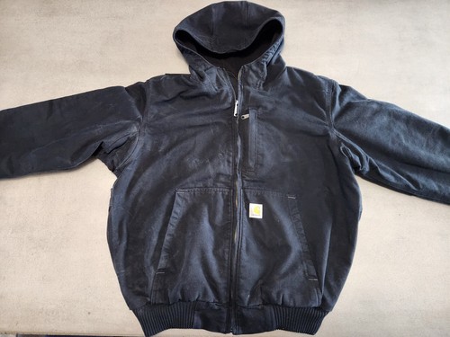 Carhartt Full Swing Fleece Lined Jacket 103371-001 Black - Mens Size ...