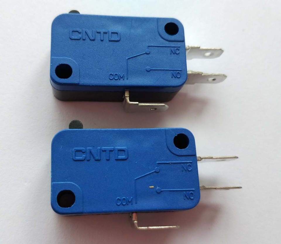 10 pcs Micro Limit Switch V15 CMV100D Button Type 1NC 1NO CE New | eBay
