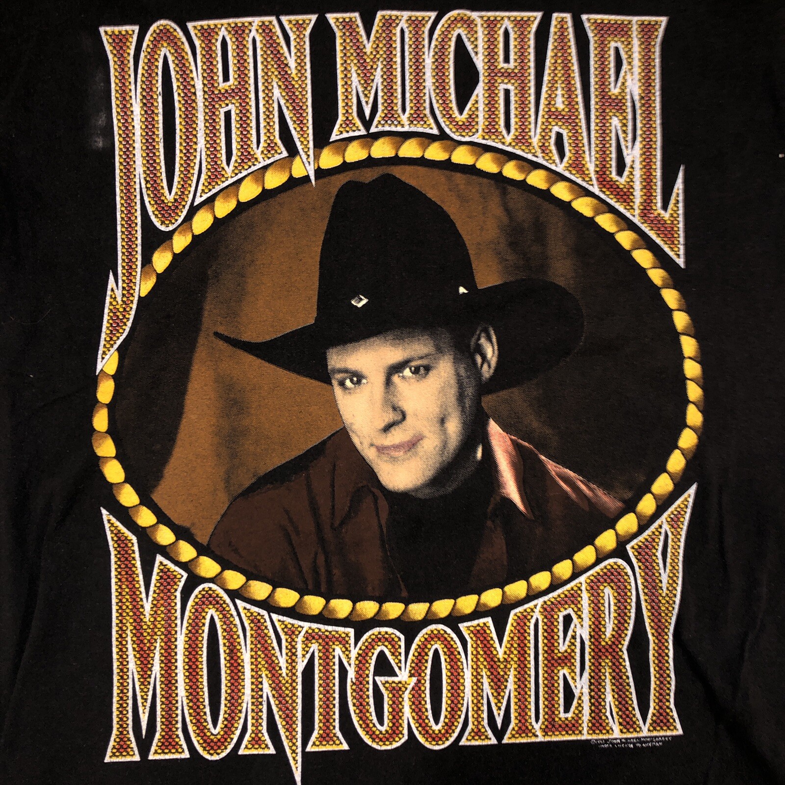 Vintage John Michael Montgomery 1994 Concert Tour T-S… - Gem