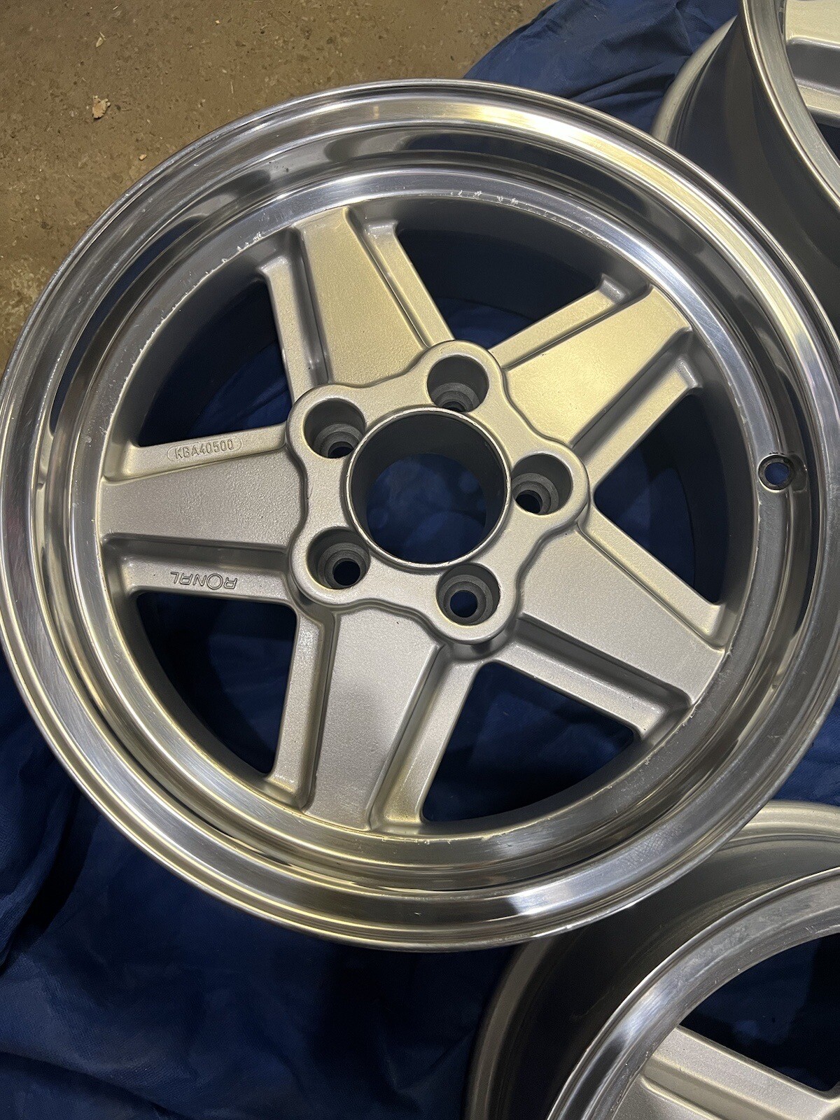 Ronal R9 Penta AMG Wheels W/ OEM Ronal Lug Bolts - 5x112 MERCEDES for ...