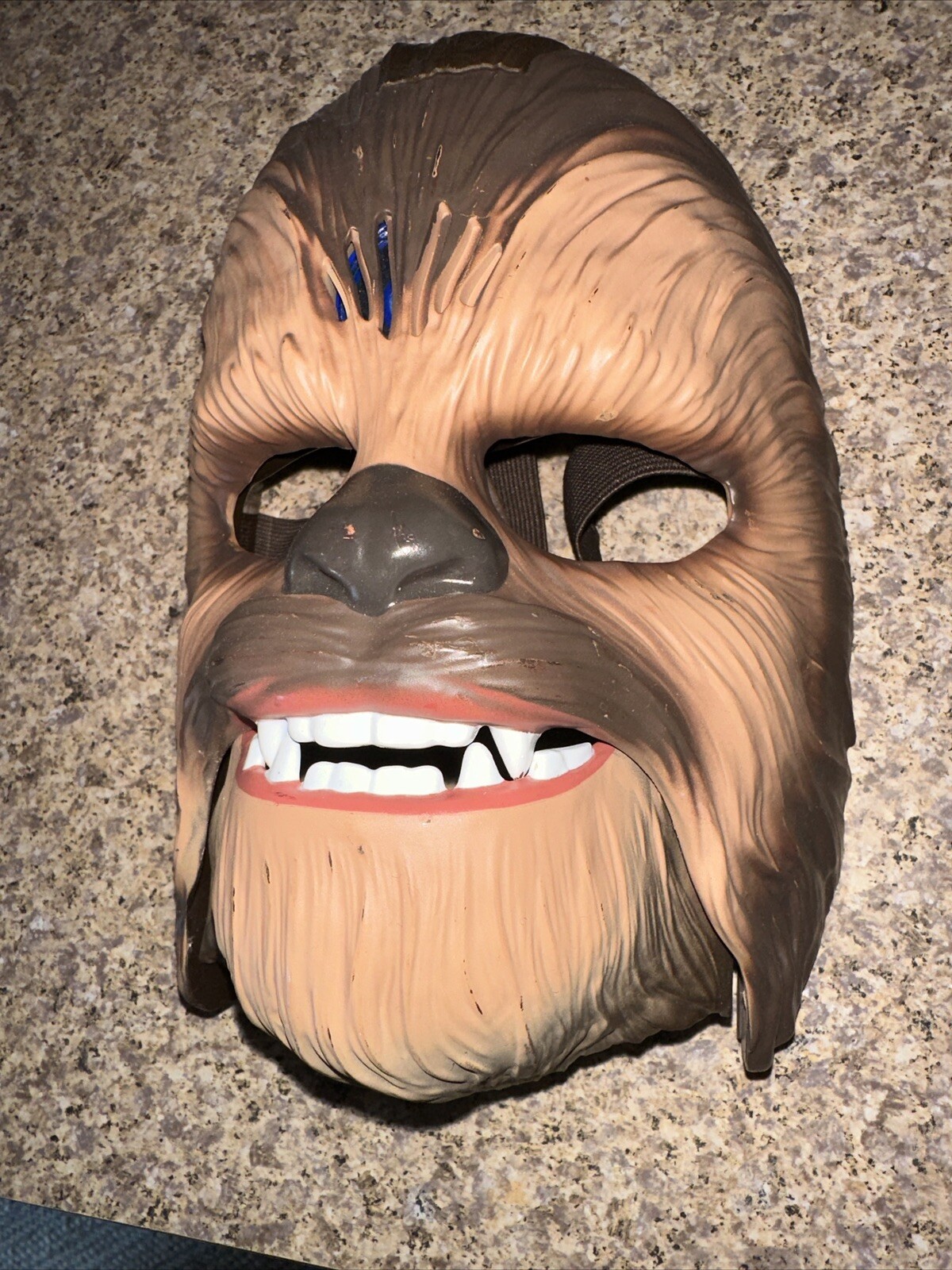 Star Wars Talking Chewbacca Chewie Chewy Mask Wookie Sounds see motion ...