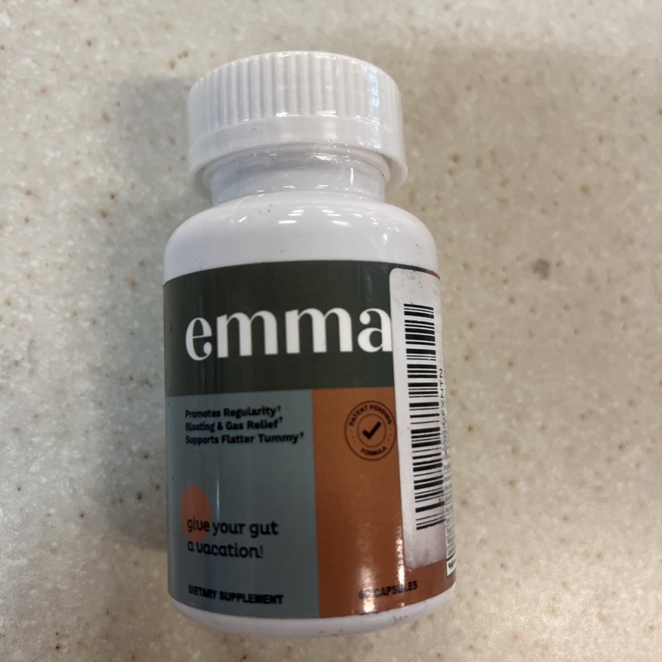 Emma Relief Supplement Konsciens Keto for Gut Bloating 60 Ct Ea Exp 2/ ...