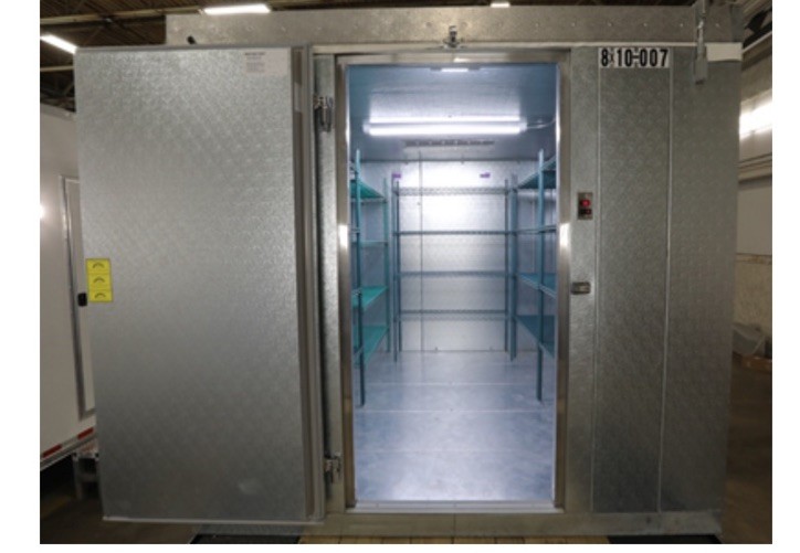 NEW Portable Walk In Freezer Insulated Ice Storage Mobile Caster 10' | eBay