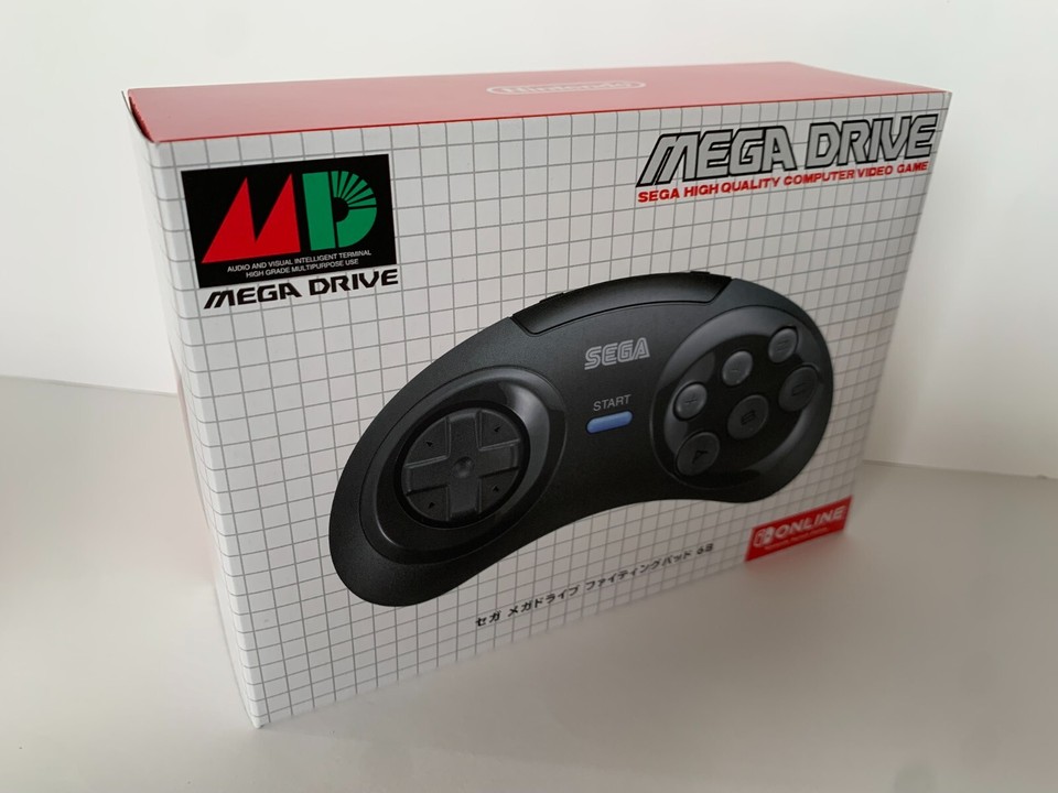 SEGA Mega Drive Fighting Pad 6B Controller Nintendo Switch Online Tokyo ...