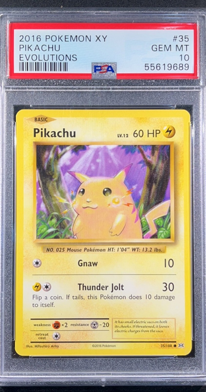 Pikachu 2016 XY: Evolutions #035/108 Base Price Guide - Sports Card ...