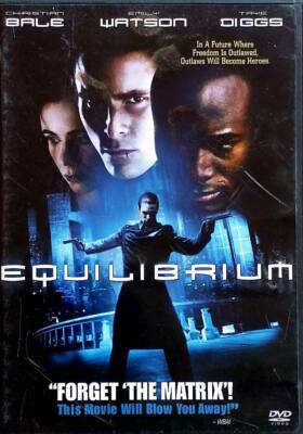 Equilibrium [DVD 2003 Widescreen] Christian Bale, Emily Watson, Taye Diggs | eBay