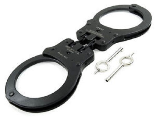 Peerless Handcuffs Black Oxide Model 802c Hinged for sale online | eBay