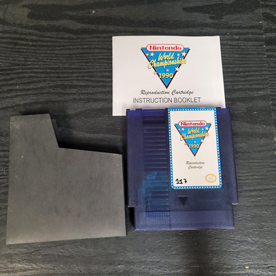 Nintendo World Championship 1990 Nintendo NES Near Mint Blue Numbered ...