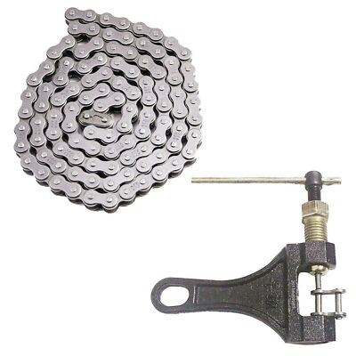 420 Chain 132L & Chain Breaker For 50/70/110cc 125cc 140cc Atomik Quad ...