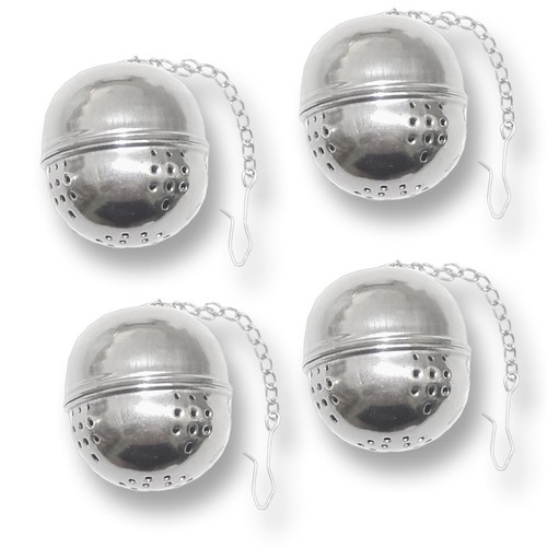 4 Teeeier Teesiebe Teekugeln Teefilter Teebälle Teeei Teesieb Teekugel ...