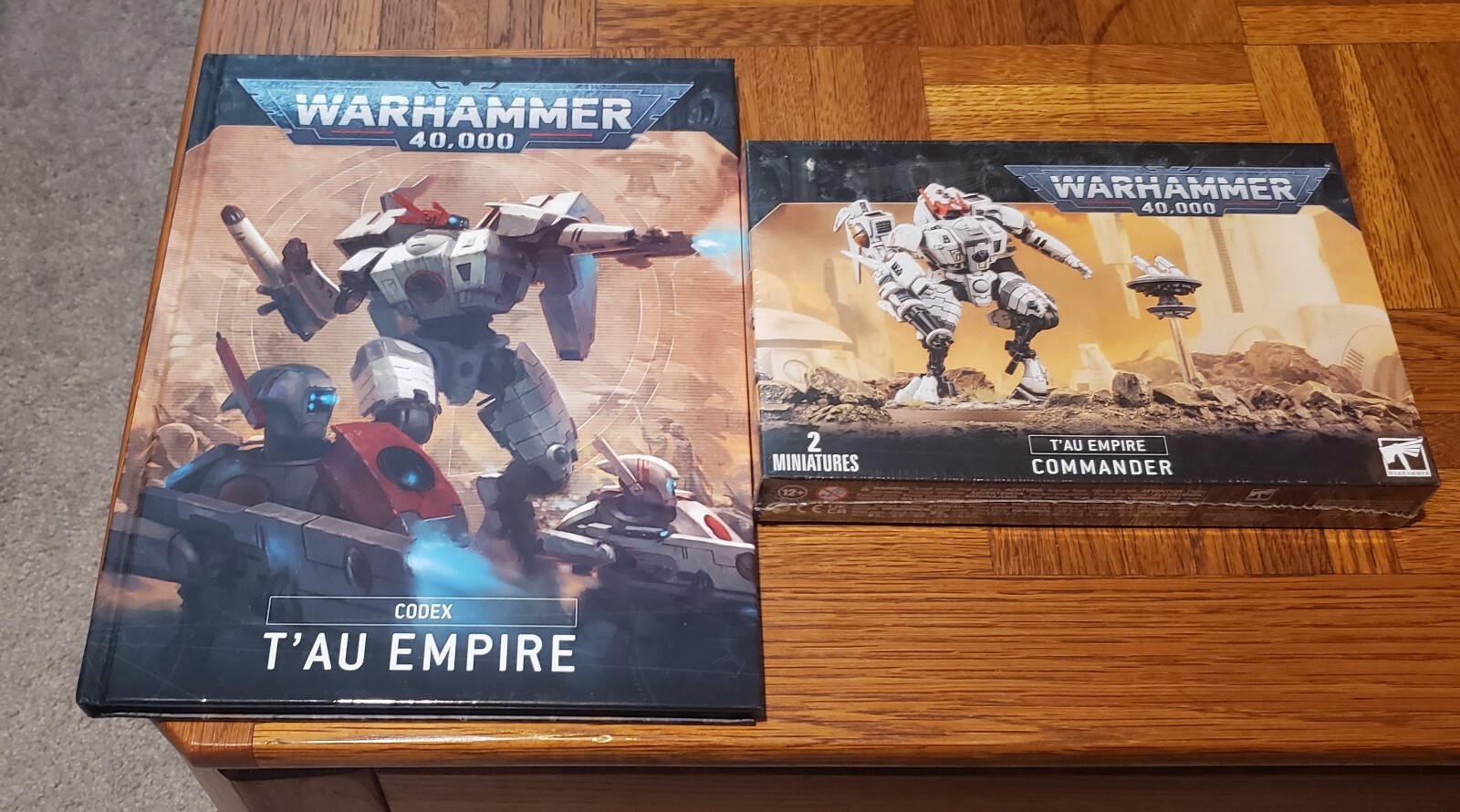 Warhammer 40K Tau Lot - Commander and Codex | eBay