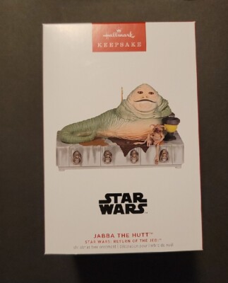 Hallmark 2023 Keepsake Star Wars Jabba the Hutt Christmas Ornament New ...