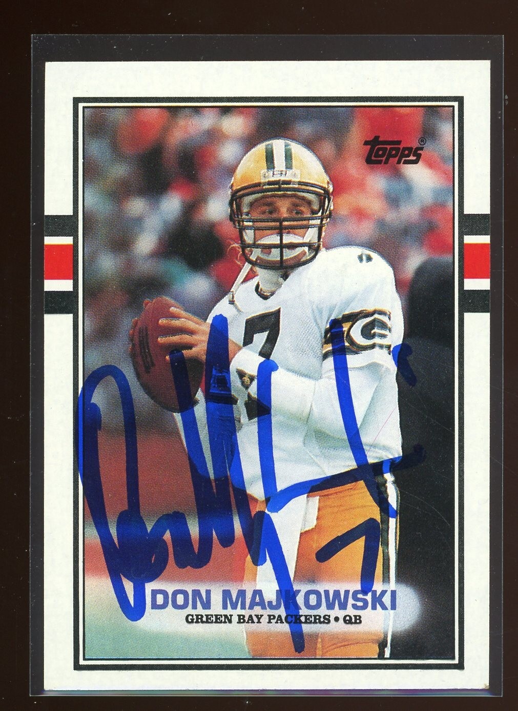 1989 Topps DON MAJKOWSKI Signed Card autograph auto PACKERS | eBay
