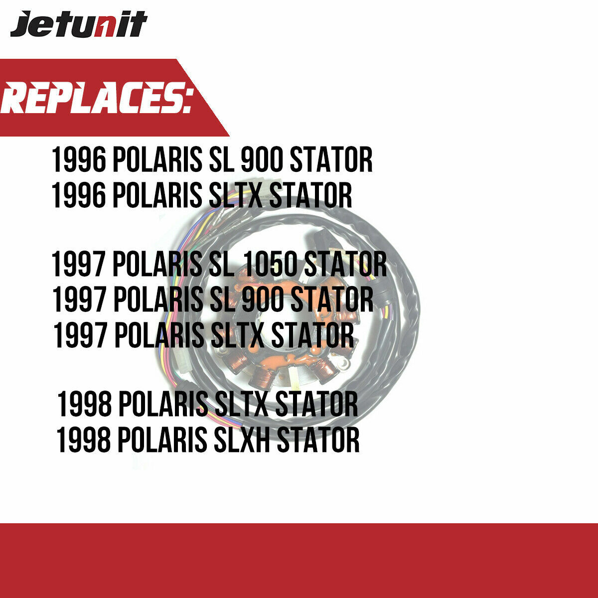 Jetski Stator Polaris 4010403 1996 1997 1998 SL 900/SLTX/SL 1050/SLXH ...