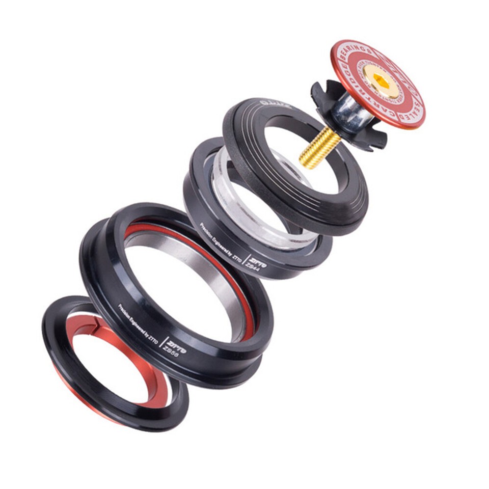 MTB Straight Tapered Tube Fork Headset Sealed Bearing Bicycle Headset ...