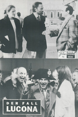 NFP 9635 ~ DER FALL LUCONA ~ DAVID SUCHET, JÜRGEN PONCHNOW, DOMINIQUE ...