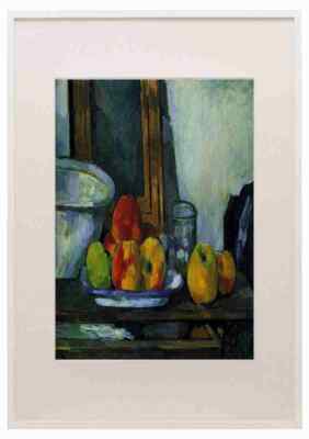 Still Life With An Open Drawer Cezanne A3 A4 Framed Print Picture | eBay UK