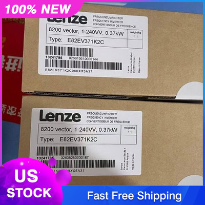 New Lenze E82EV371_2C Frequency Inverter E82EV371K2C Free Expedited ...