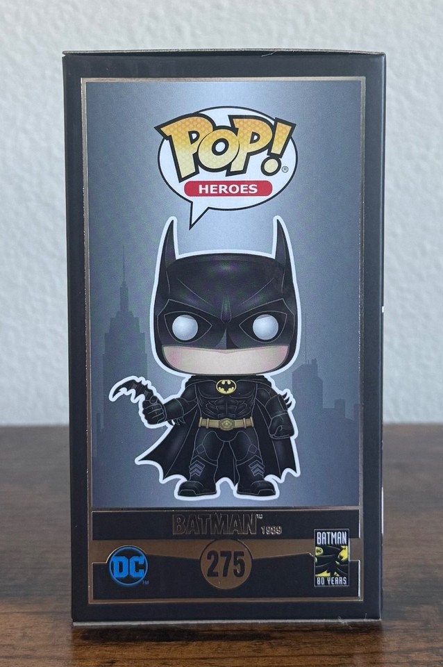 Funko Pop DC #275 Batman 1989 Michael Keaton Movie Figure with ...