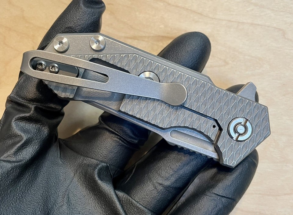 Rick Hinderer Half Track Brown/black G10 w/ S35VN Slicer Blade | eBay