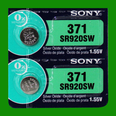 Sony 371 SR920SW Watch Battery - 2Pc | eBay