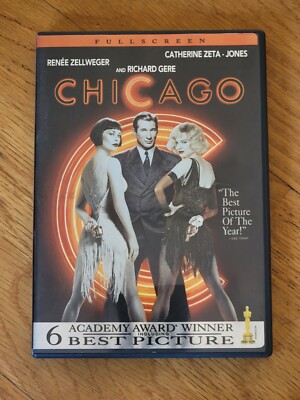 Chicago (DVD, 2002) Movie 786936227956| eBay