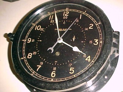 CHELSEA CLOCK Co BOSTON - EXCELLENT Black Bakelite - CLOCK RUNS ...