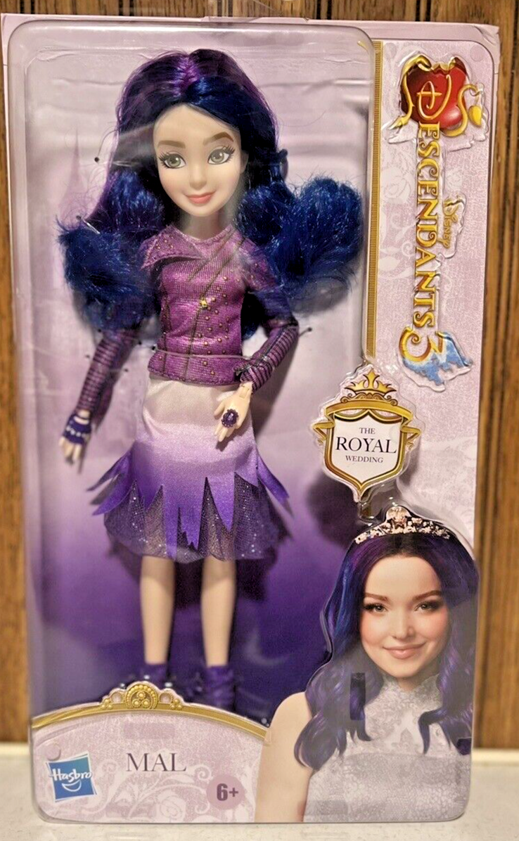 ⭐Disney Descendants 3 The Royal Wedding Mal Doll Great Gift for any fan ...