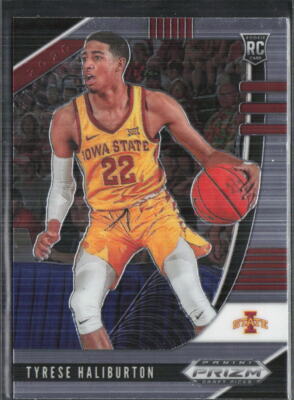 2020 Panini Prizm Draft Picks Collegiate #50 Tyrese Haliburton Rookie ...