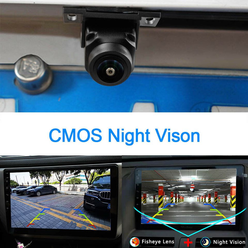 170° CMOS HD Car Front/Side/Rear View Reverse Backup Night Vision ...