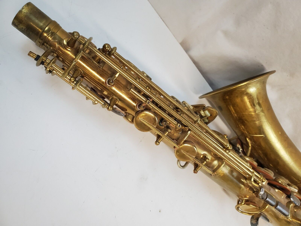CONN 26M ALTO SAXOPHONE "NAKED LADY" WITH SILVER KEY TOUCH AREAS FOR ...