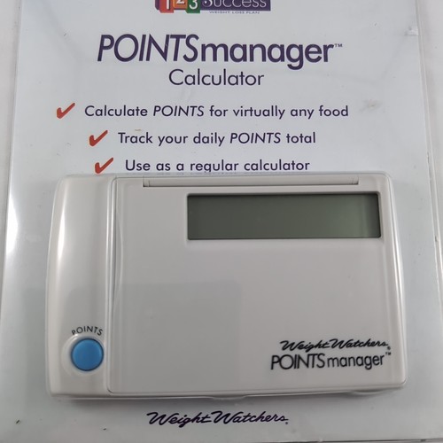 Weight Watchers Points Manager Calculator Track Calculate Compact Plan New B16 | eBay