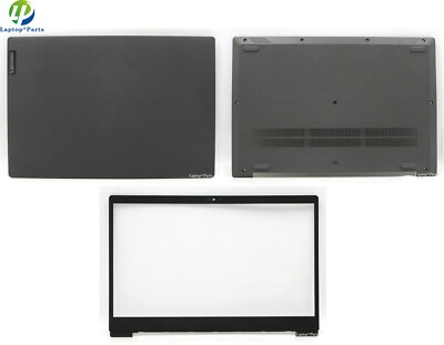 New LCD Back Cover Bezel Bottom Case For Lenovo V15-IGL V15-IIL V15-IWL ...