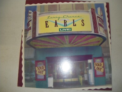 Doo Wop LP - "Larry Chance And The Earls-Live!" (Rainbow 1001) (1987 ...