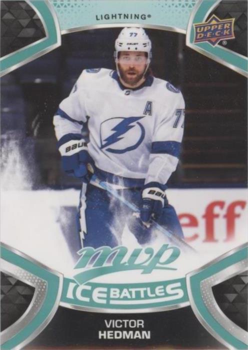 2021-22 Upper Deck MVP - Victor Hedman #77 Ice Battles for sale online ...