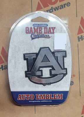 AUBURN TIGERS Auto Emblem Brand New CHROME PLASTIC GAME DAY | eBay