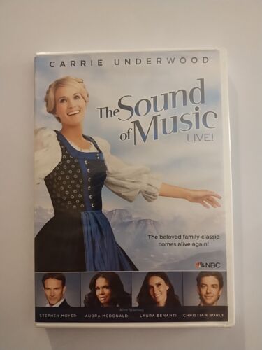 The Sound of Music Live! (DVD 2013) New Sealed Carrie Underwood, Audra ...