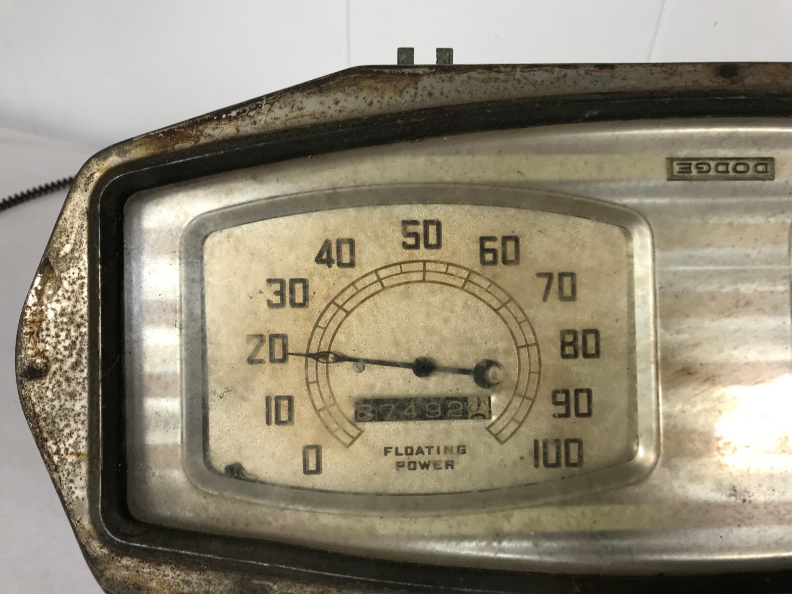 1934 DODGE DR 6 ORIGINAL DASH CLUSTER 34 | eBay